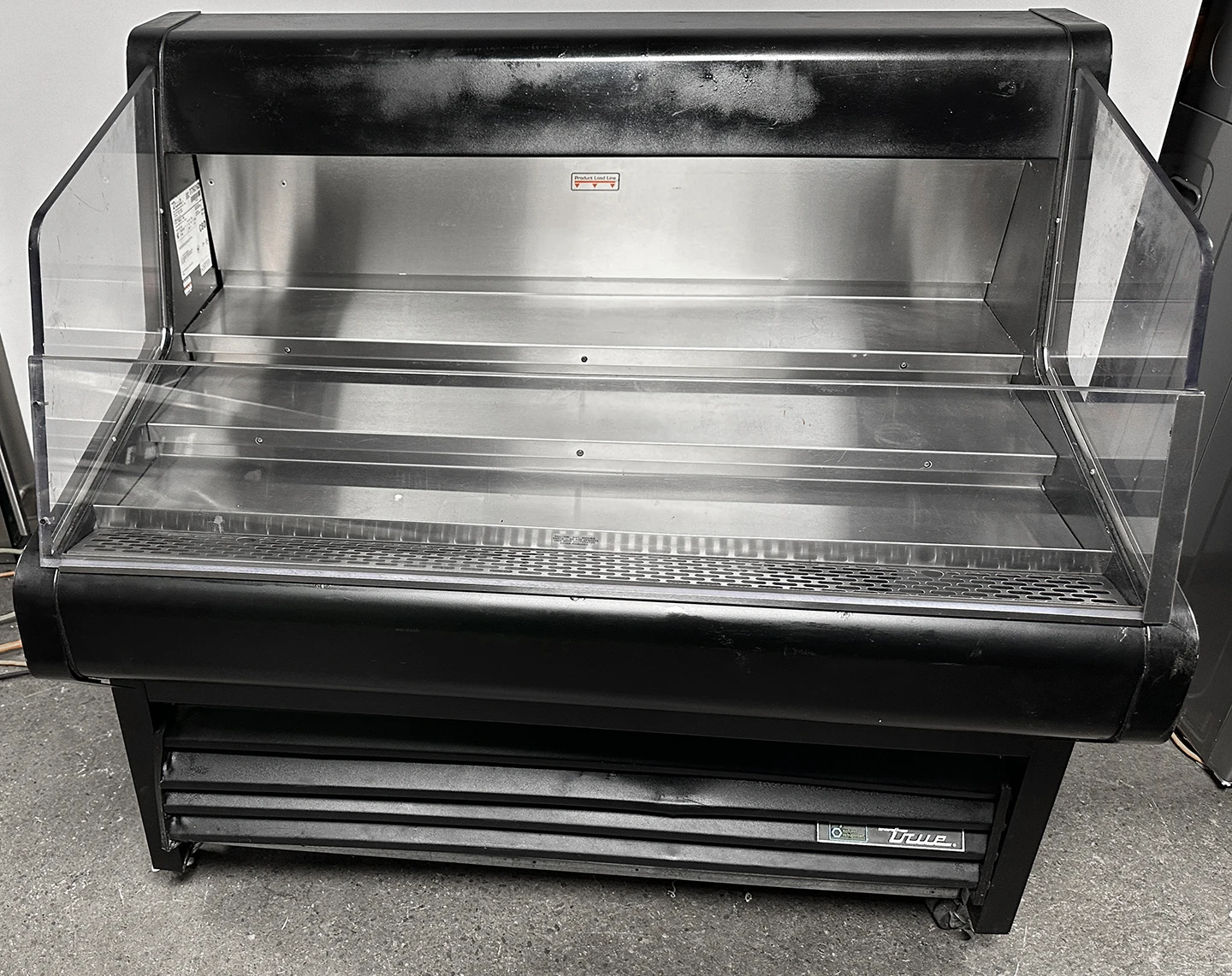 True THAC-48 48" Horizontal Open Air Merchandiser Grab & Go in Black ...