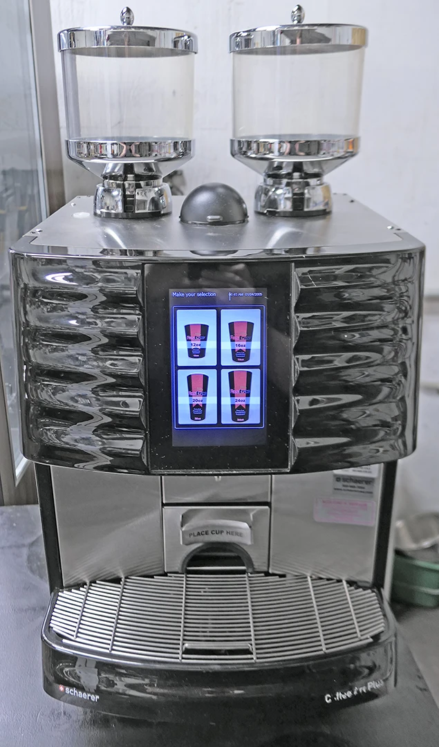 Schaerer Coffee Art Plus Super Automatic Bean-to-Cup Coffee Machine SCA ...