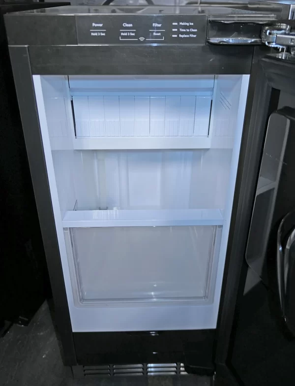 GE UCC15NPRII 15" Under Counter Panel Ready Ice Maker Gravity Drain ...